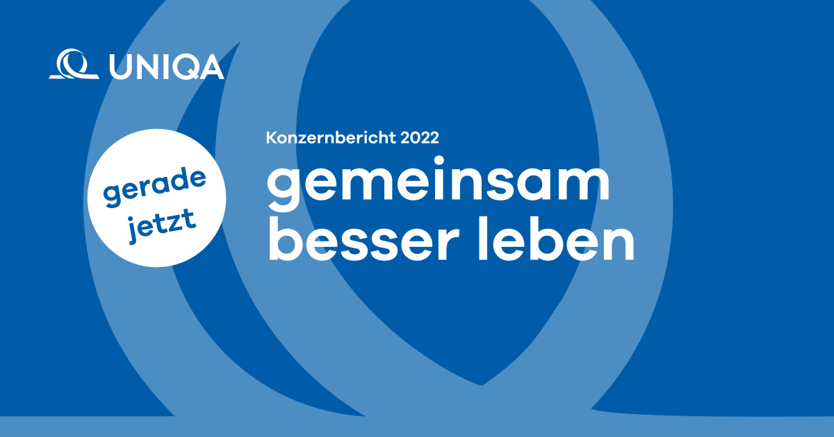 Downloads - UNIQA Konzernbericht 2022